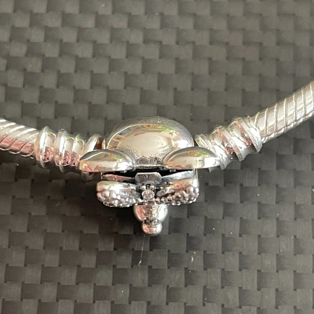 Pandora Disney Moments Pave Minnie Mouse Clasp Snack … - Gem